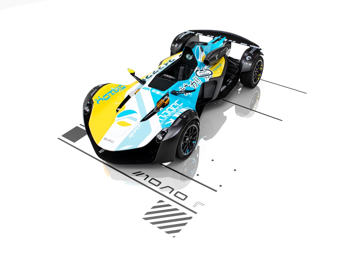 BAC DELIVERS FIRST MONO R IN OUTRAGEOUS LIVERY INSPIRED BY ICONIC ...
